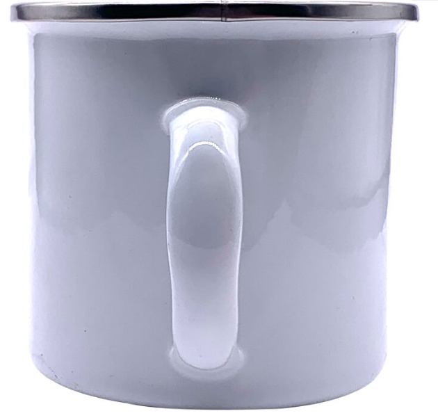 Sublimation Enamel Metal Mug – Q-Mantis